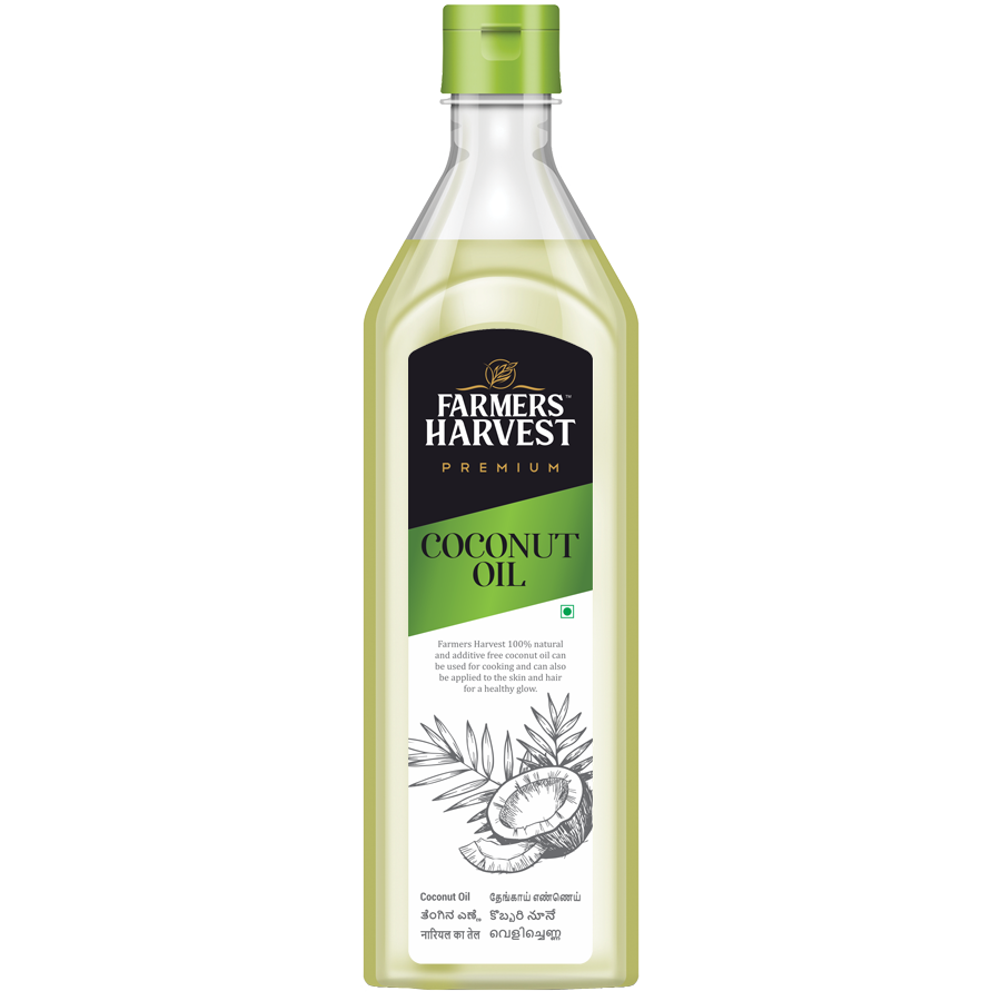 FARMERS HARVEST Premium Coconut Oil 500 ML Sri Thara Spices